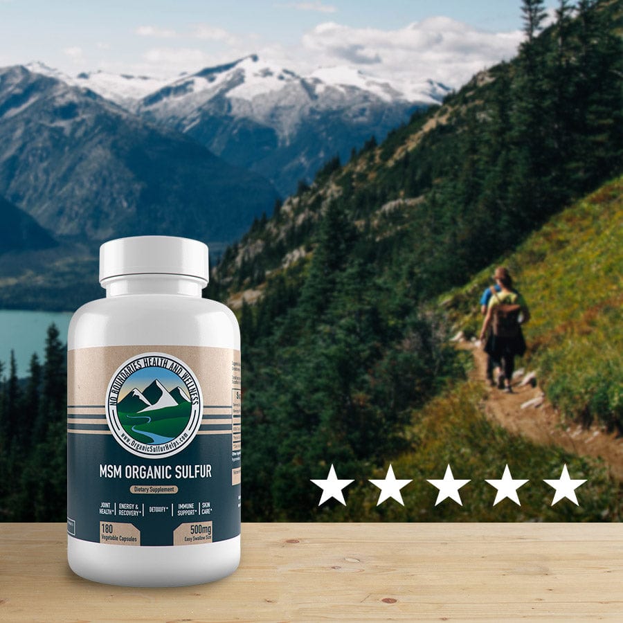 Organic Sulfur Crystals | Pure MSM Crystals | MSM Capsules